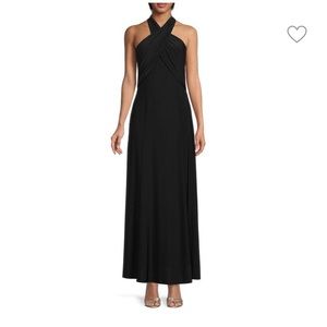 RACHEL Rachel Roy | Dresses | Rachel Rachel Roy Black Halter Neck Gown ...